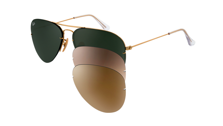 Ray-Ban Flip Out Aviator | Merkbrillen.nl
